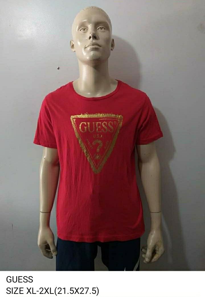 GUESS, Men's Fashion, Tops & Sets, Tshirts & Polo Shirts on Carousell