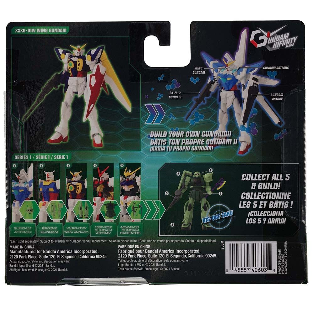 GUNDAM INFINITY - WING GUNDAM XXXG-01W - ORIGINAL JAPANESE PREMIUM ...