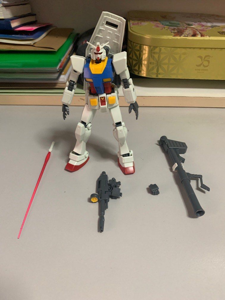 HGUC HG RX-78-2 Gunpla model, Hobbies & Toys, Toys & Games on Carousell
