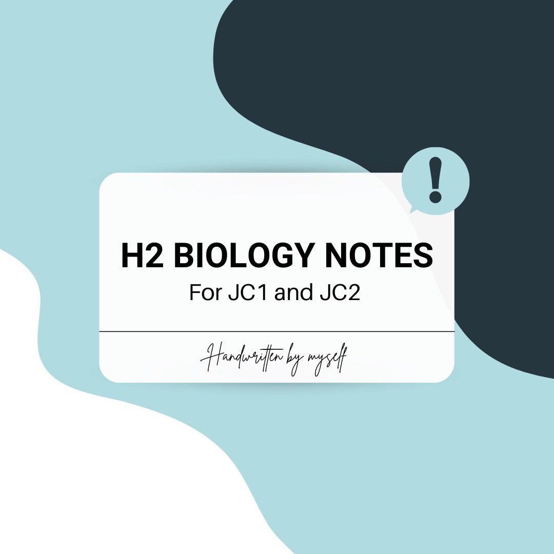 H2 Biology notes, Hobbies & Toys, Books & Magazines, Assessment Books ...