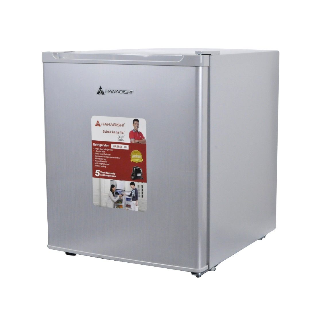 HANABISHI Original 1.8 Cubic ft. Single Door Refrigerator Ref, TV ...