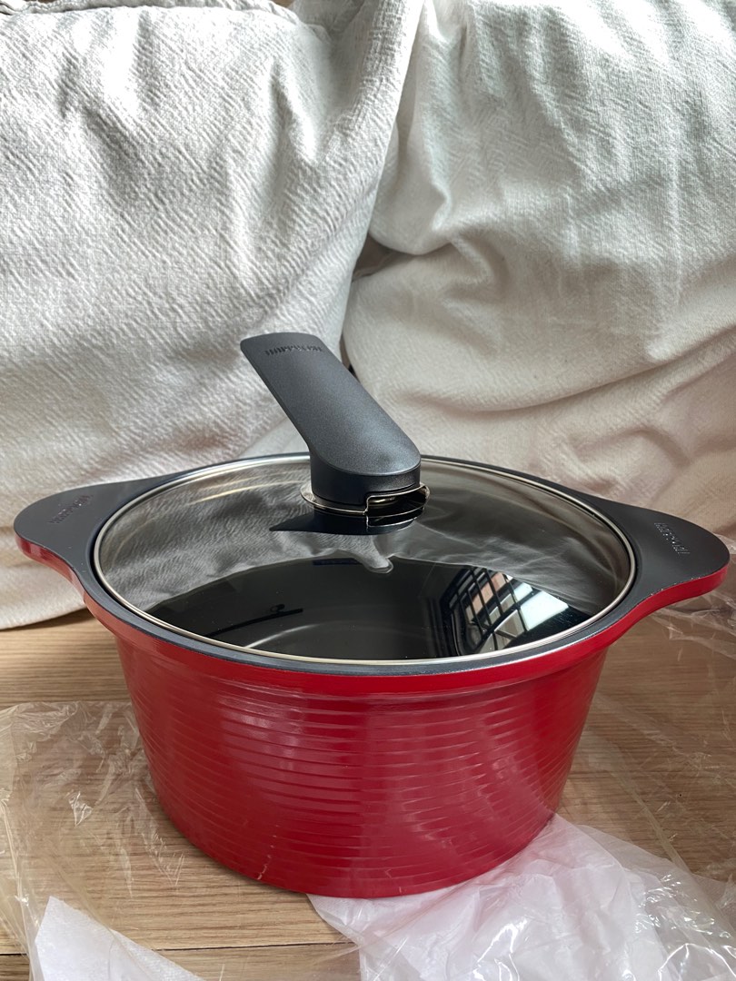 HAPPYCALL Alumite ceramic pot 24 cm/4.0l (comes with box), Furniture ...