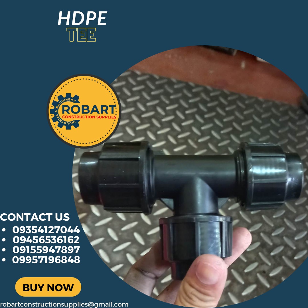 HDPE tee, Commercial & Industrial, Construction Tools & Equipment on ...