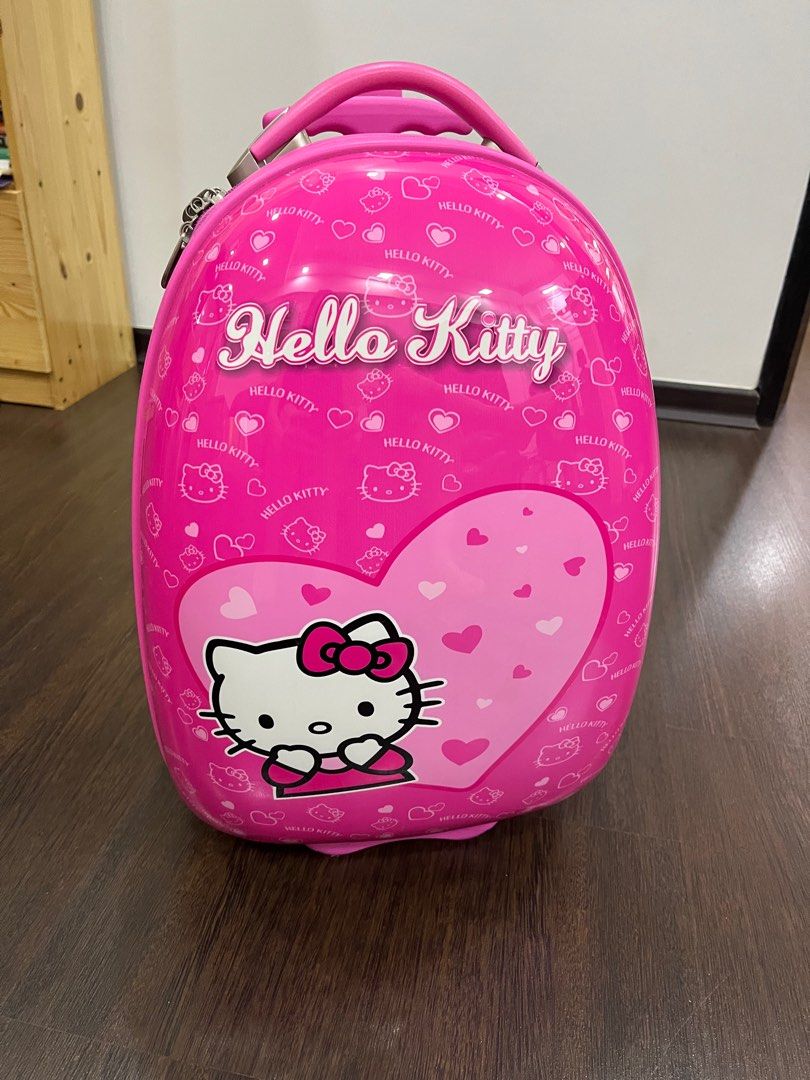 Hello Kitty Children Luggage, Hobbies & Toys, Travel, Luggage on Carousell
