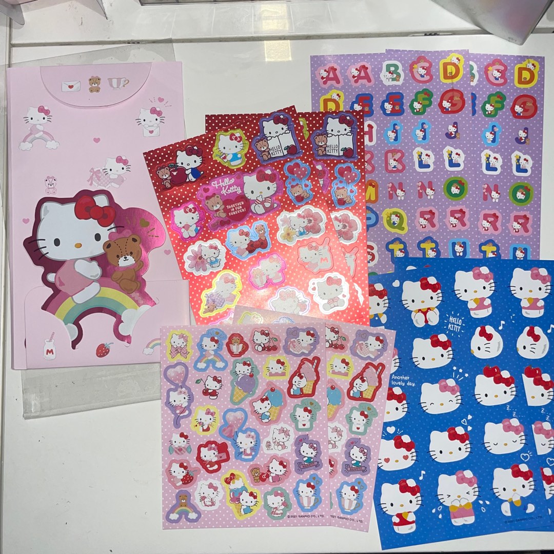 Hello kitty sticker pack!, Hobbies & Toys, Stationery & Craft ...