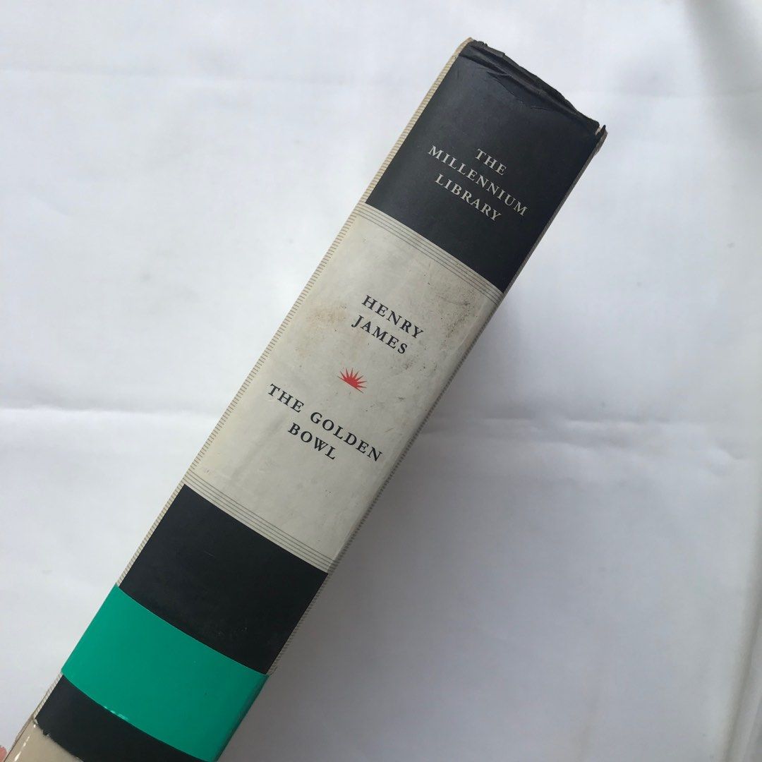 Henry James - The Golden Bowl (HC) Everyman's Library, Buku & Alat ...