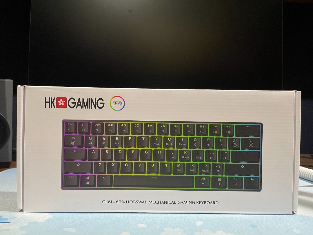 HK Gaming GK61 Mechanical Keyboard (Black), Computers & Tech, Parts ...