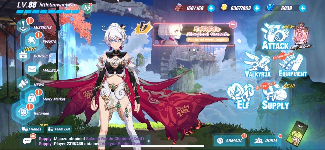 Honkai Impact Herrscher Trio FULLSET + All herrschers ENDGAME ACCOUNT ...
