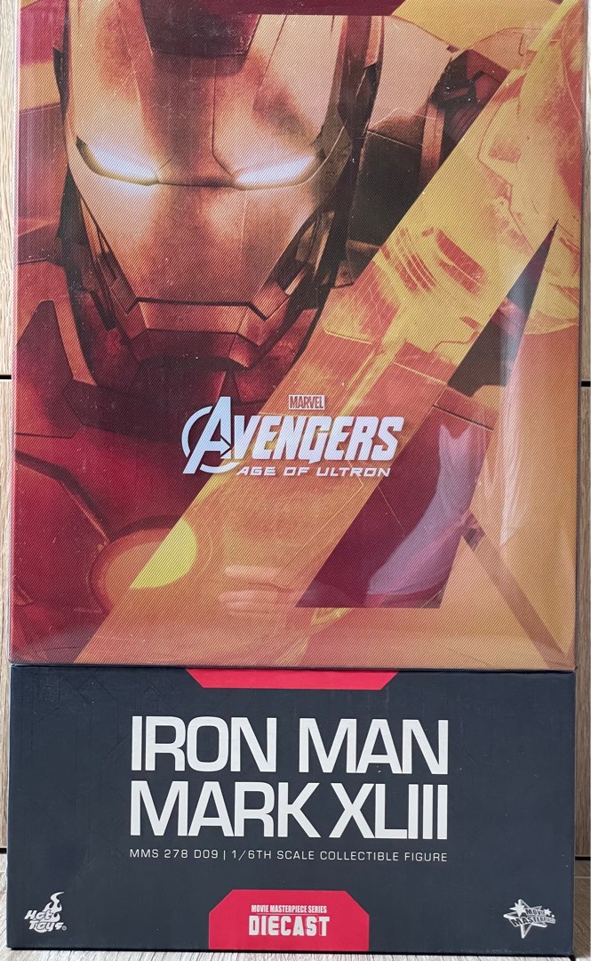 Hottoys MMS278 Ironman Mark43, 興趣及遊戲, 玩具 & 遊戲類 - Carousell
