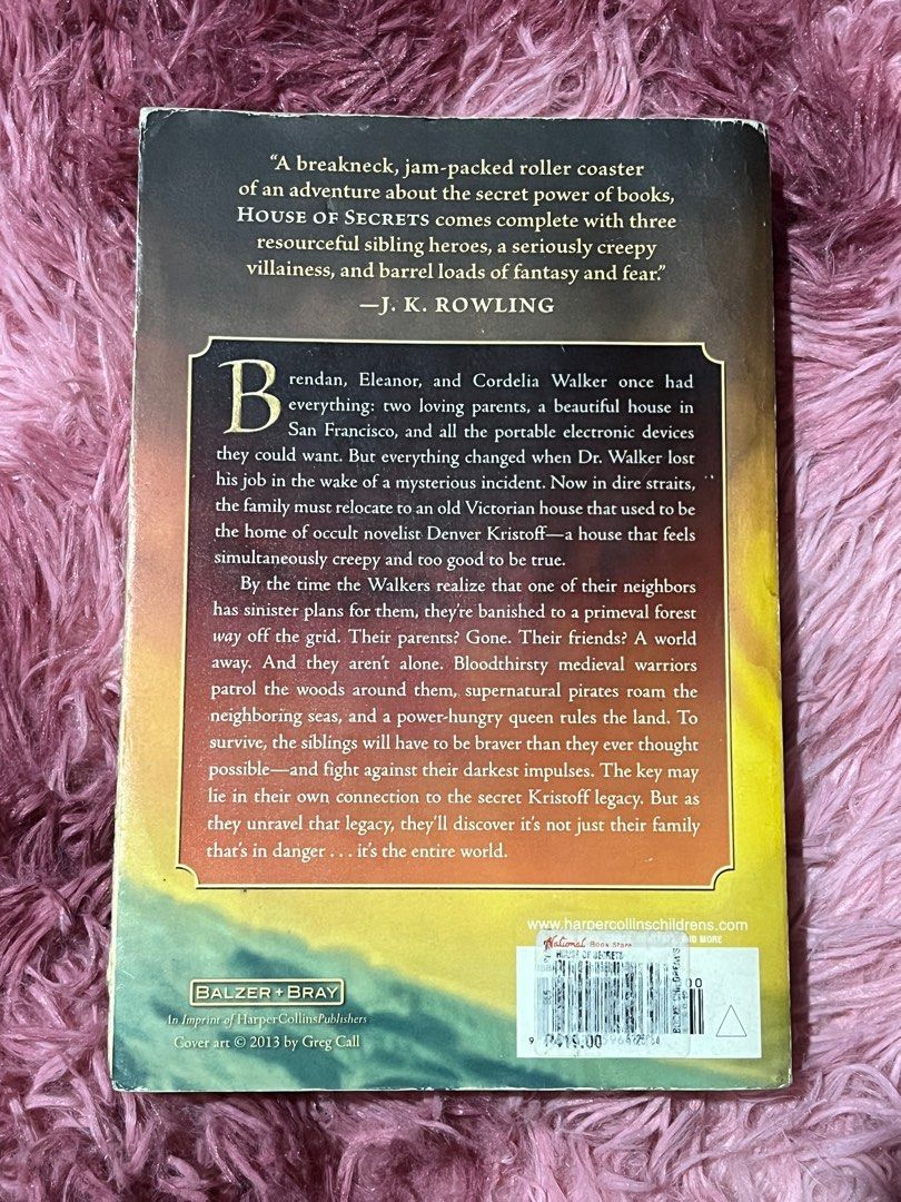 House of Secrets by Chris Columbus & Ned Vizzini - Secondhand/Pre-loved ...