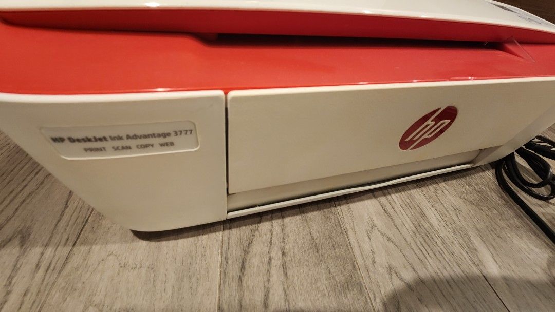 Hp deskjet 3777 : print,copy,scan, Computers & Tech, Printers, Scanners ...