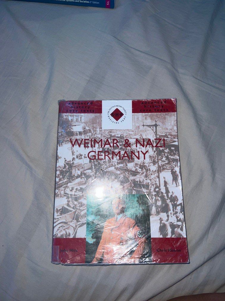 IB history Nazi Germany textbook, 興趣及遊戲, 書本 & 文具, 教科書 - Carousell