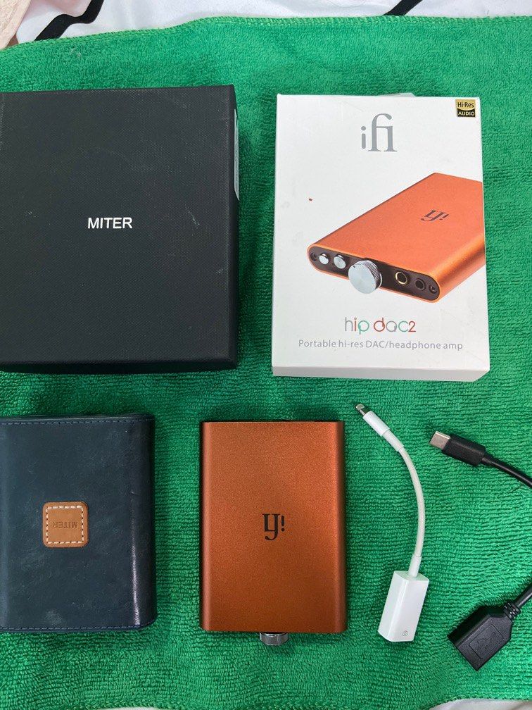 ifi Hip DAC 2 + miter case, Audio, Other Audio Equipment on Carousell