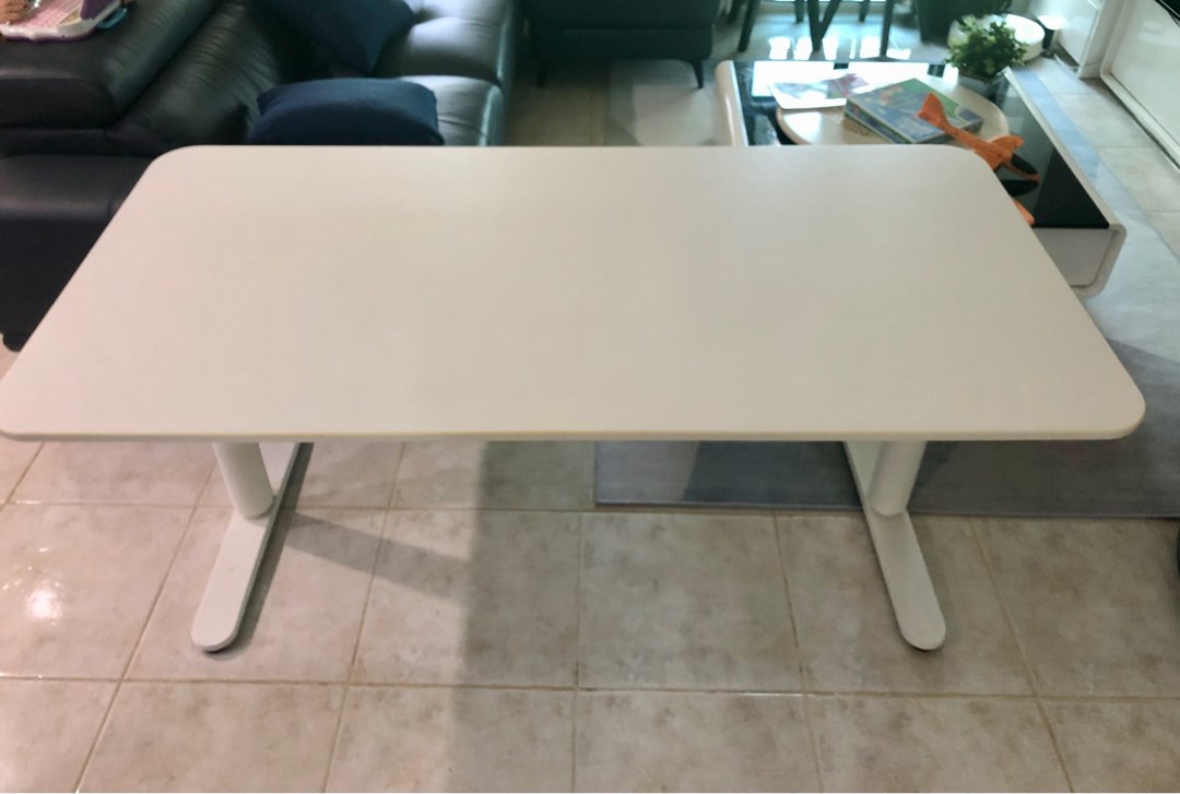 Ikea Electric Standing Desk, Furniture & Home Living, Furniture, Tables ...