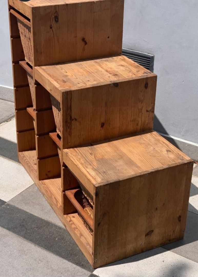 Ikea, trofast storage cum steps, Furniture & Home Living, Furniture ...