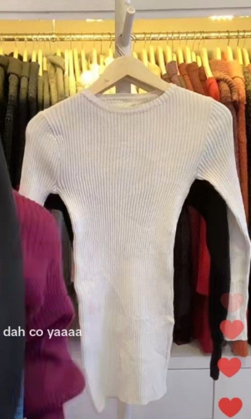 INNER RAJUT LIDI WARNA COKLAT SUSU, Fesyen Wanita, Pakaian Wanita ...