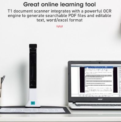 iOCHOW T1 USB Visual Presenter A4 Visualizer For Office & Classroom Document Camera Scanner ...