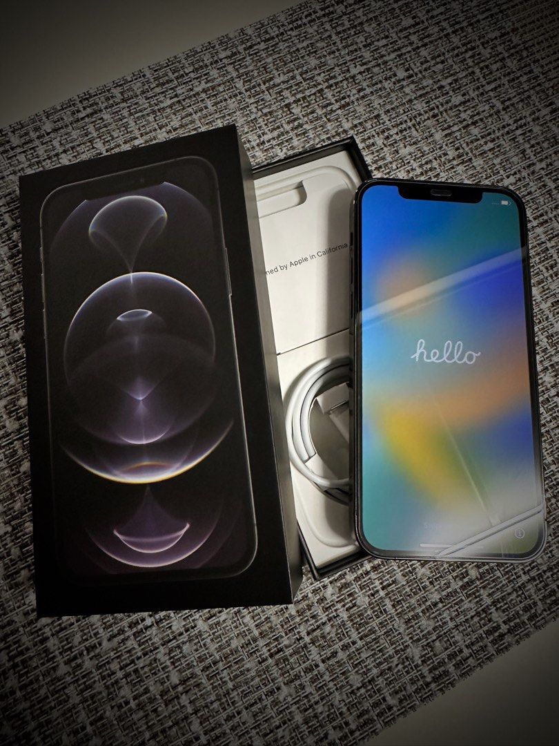 iPhone 12 Pro 256 Space Grey, Mobile Phones & Gadgets, Mobile Phones ...