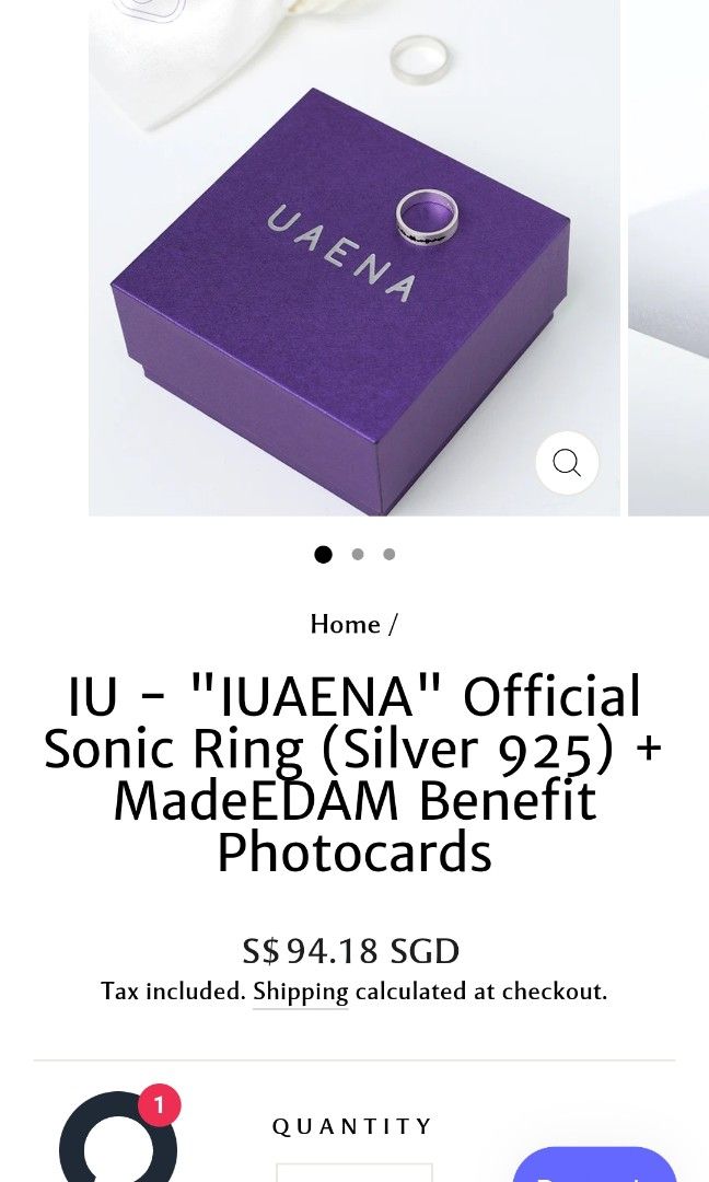 IU Official UAENA Photocard (x5), Hobbies & Toys, Memorabilia ...