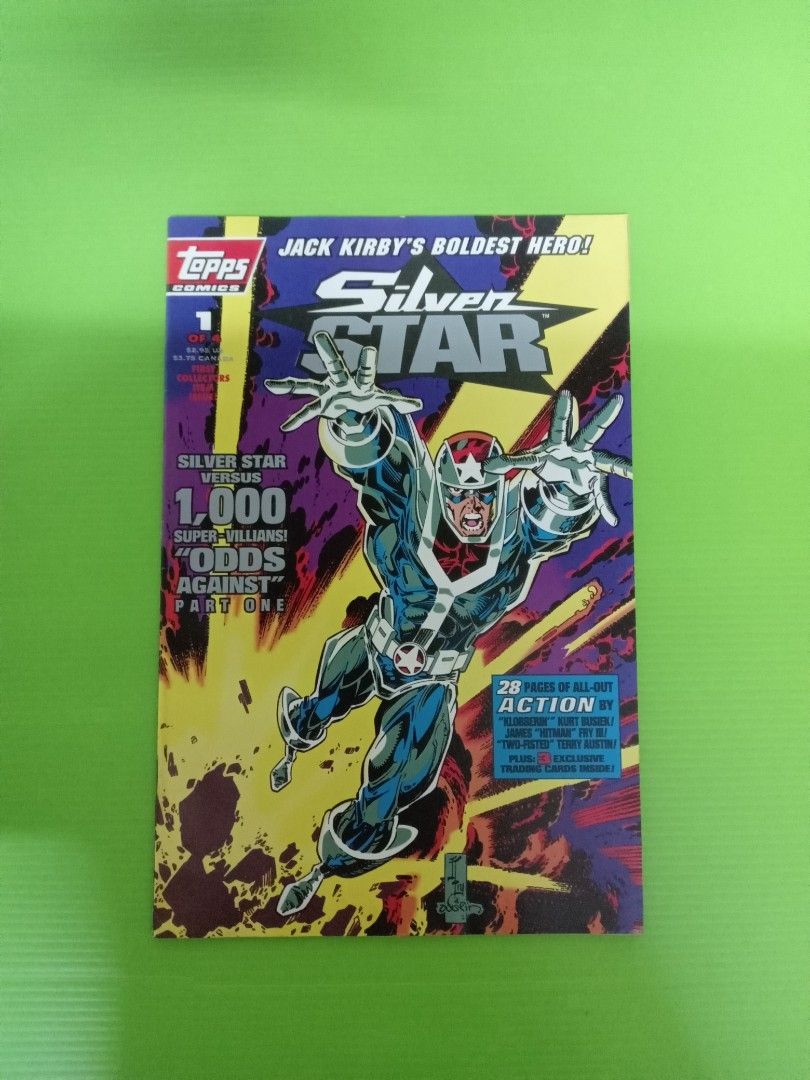 Jack Kirby's Silver Star #1 ( James W. Fry III - Cover Art ) Topps ...