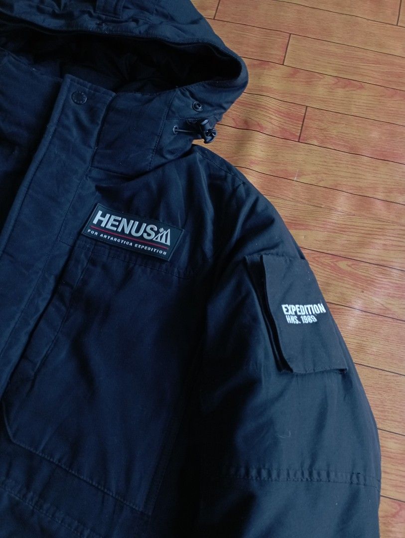Jaket Bulang HENUS EDWIN bekas second branded, Fesyen Pria, Pakaian ...
