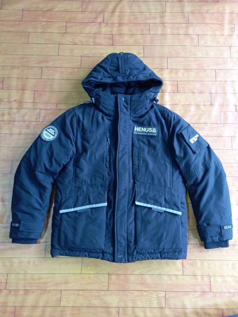 Jaket Bulang HENUS EDWIN bekas second branded, Fesyen Pria, Pakaian ...
