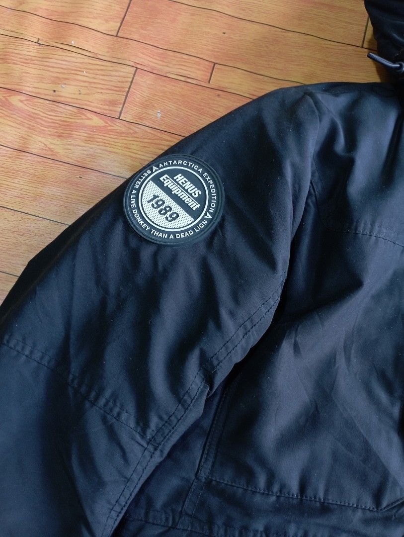 Jaket Bulang HENUS EDWIN bekas second branded, Fesyen Pria, Pakaian ...