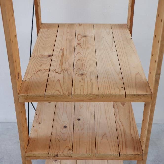 Japanese Pinewood Adjustable Shelf, Furniture & Home Living, Furniture ...