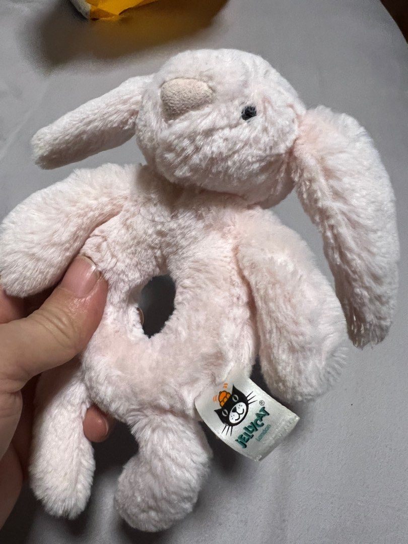 Jellycat Pink Rattle (BNWOT), Babies & Kids, Infant Playtime on Carousell