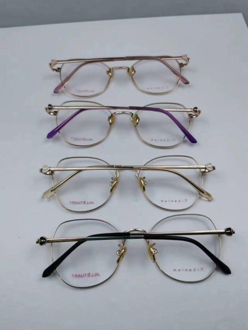 Jill stuart titanium specs spectacles, Women's Fashion, Watches ...