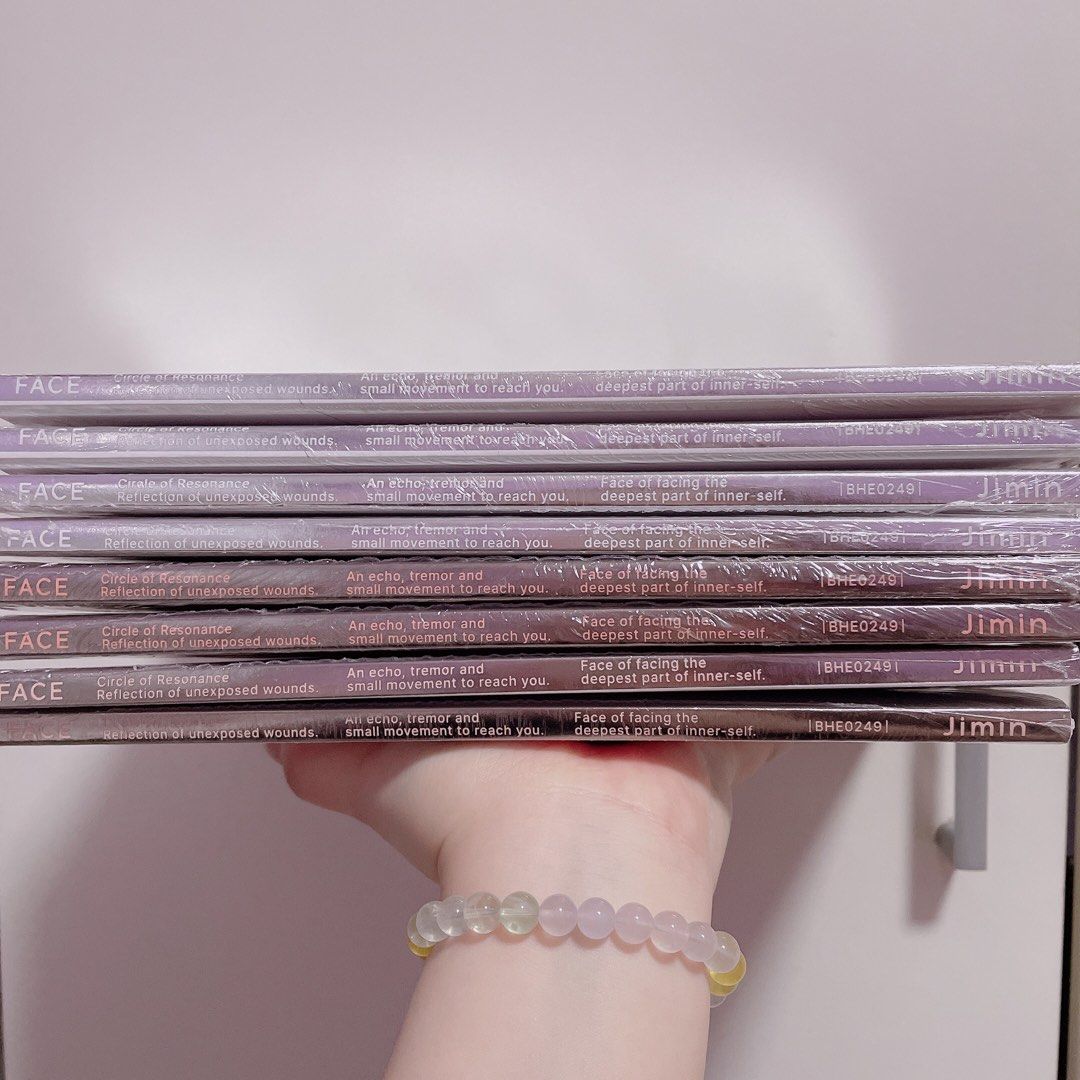 jimin face sealed album invisible face undefinable face version ...