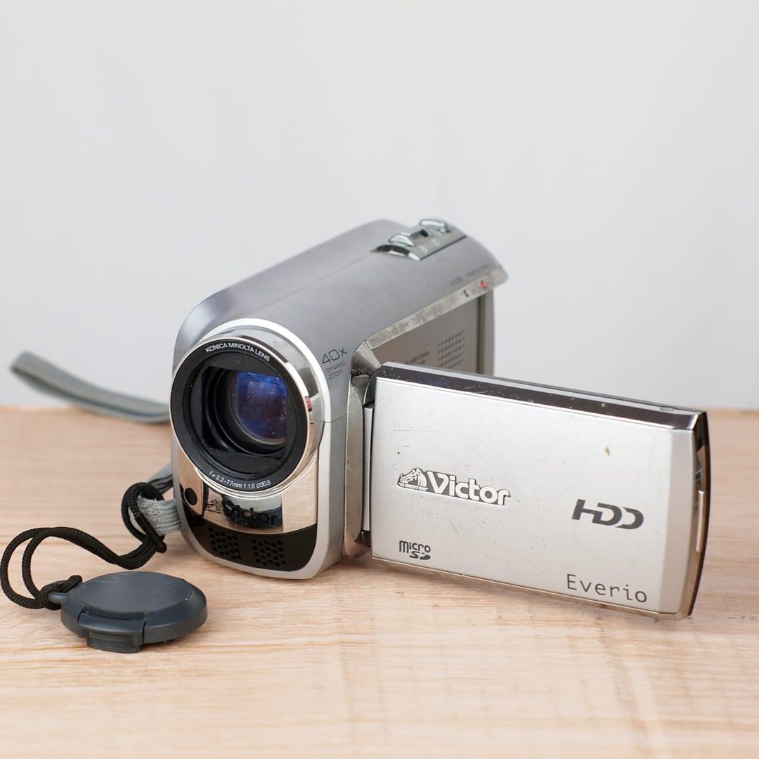 JVC Everio HDD Video Camera, Photography, Video Cameras on Carousell