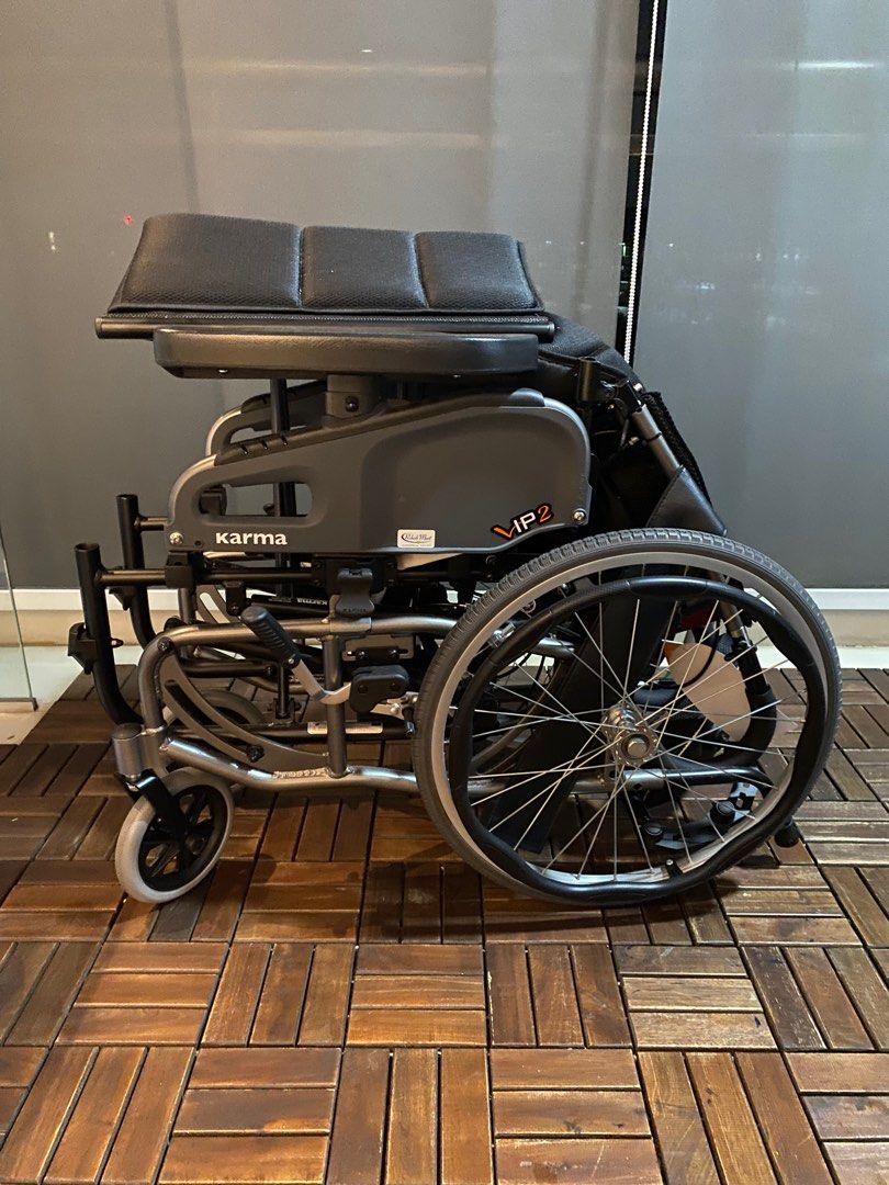 Karma VIP2 Tilt & Recline Wheelchair/ Pushchair, Health & Nutrition ...