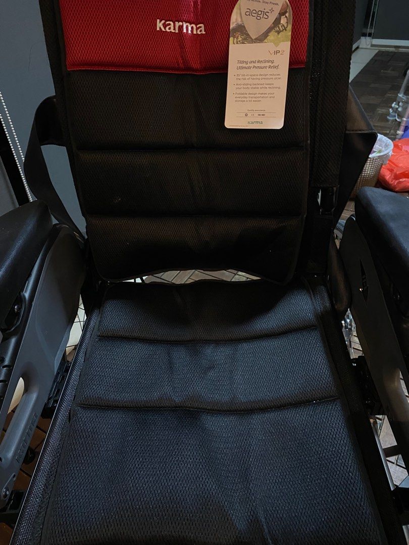 Karma VIP2 Tilt & Recline Wheelchair/ Pushchair, Health & Nutrition ...