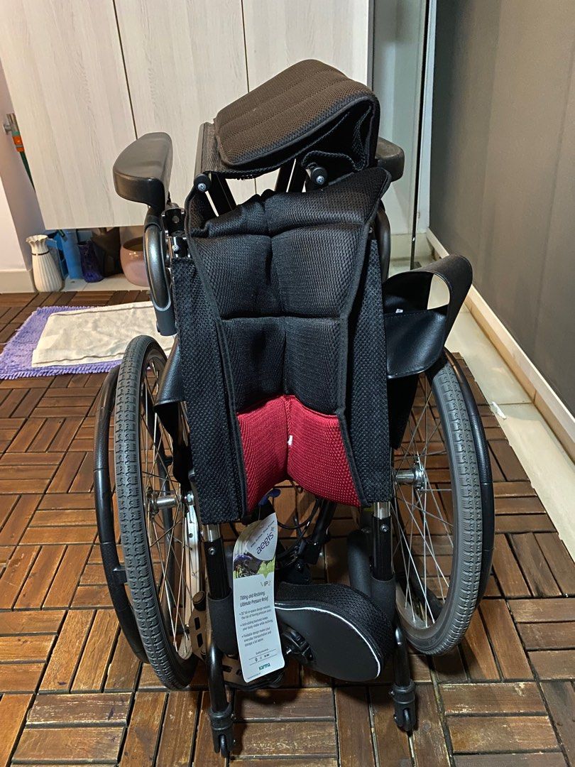 Karma VIP2 Tilt & Recline Wheelchair/ Pushchair, Health & Nutrition ...