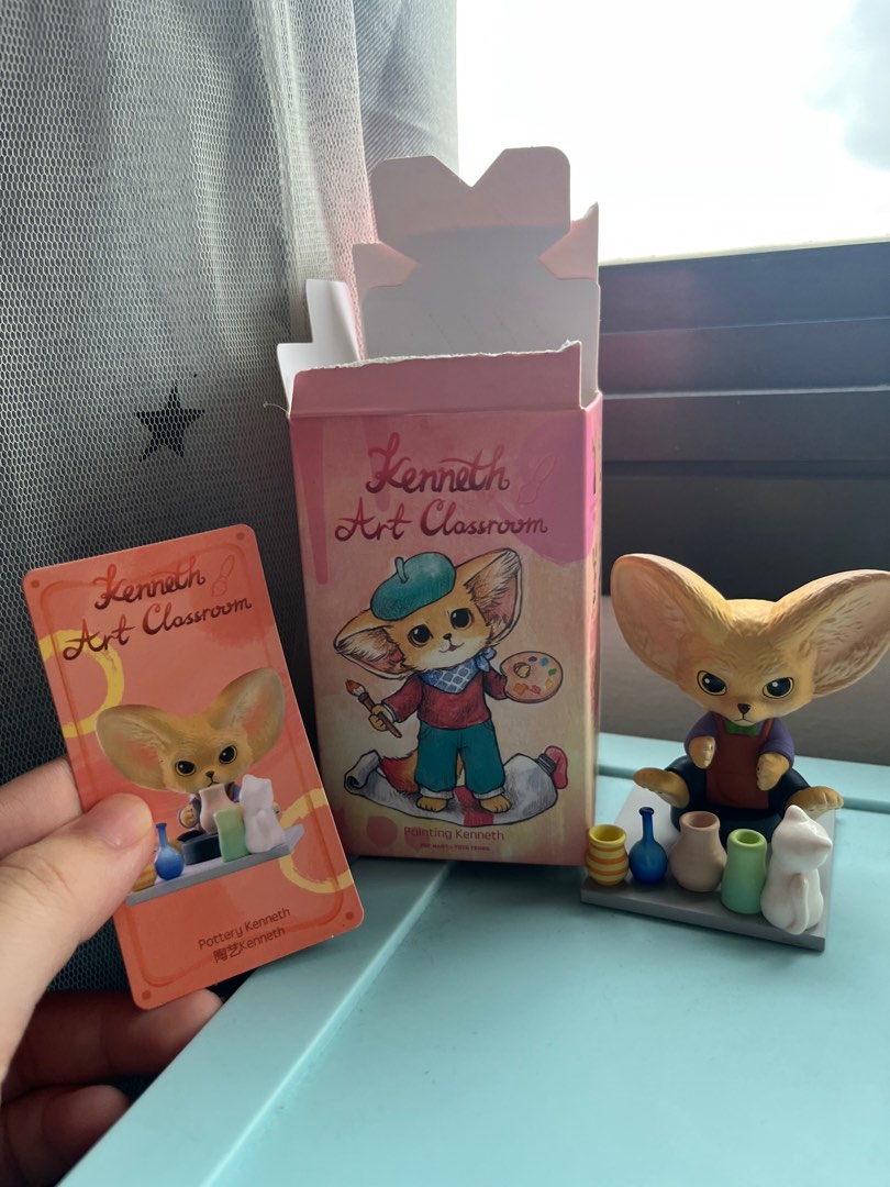 kenneth art classroom popmart, Hobbies & Toys, Toys & Games on Carousell
