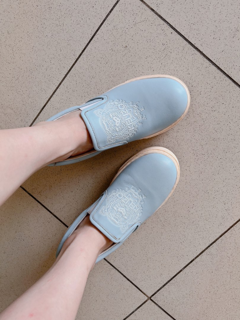 Kenzo authentic shoes platform, Fesyen Wanita, Sepatu di Carousell