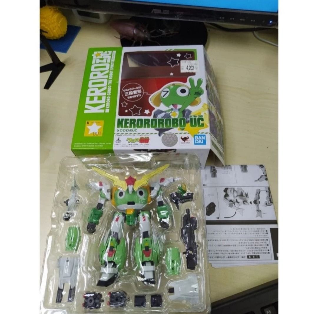 Keroro Gunso KERORO Damashi Keroro Robot UC, Toys & Collectibles, Mainan di Carousell