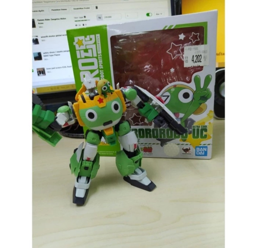 Keroro Gunso KERORO Damashi Keroro Robot UC, Toys & Collectibles, Mainan di Carousell