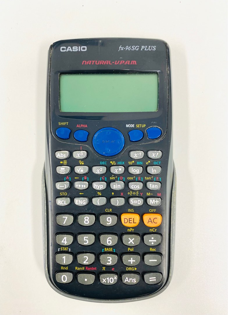 Keypad stickers for Casio fx-96SG, Hobbies & Toys, Stationery & Craft ...