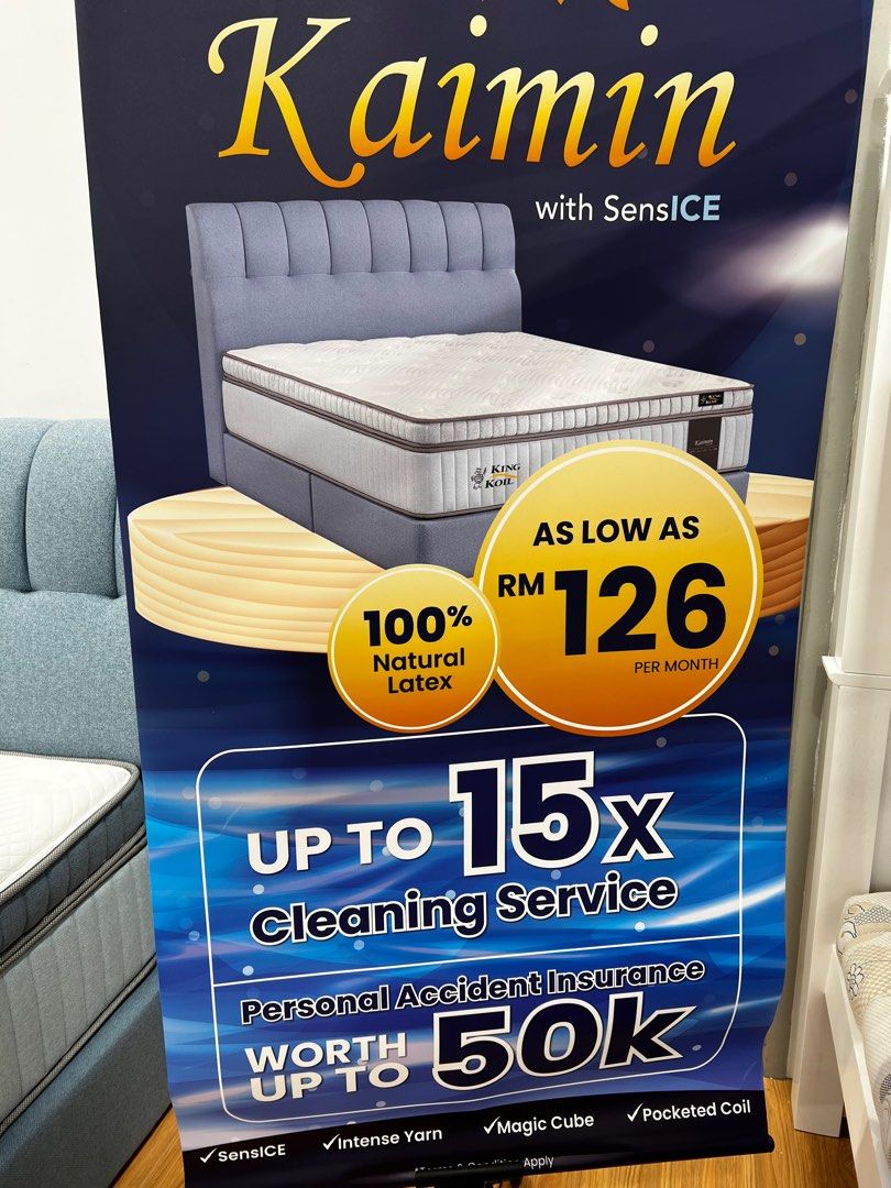 ANSURAN KING KOIL KAIMIN COOLING MATTRESS SPECIAL EDITION, Furniture ...