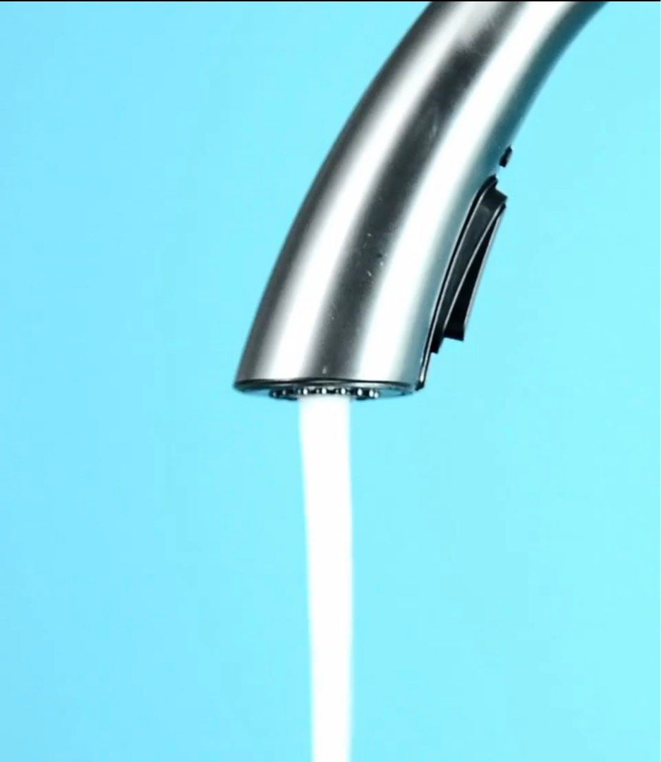 Kitchen Mixer with Invisible Hidden Pull Out Spray, Furniture & Home ...