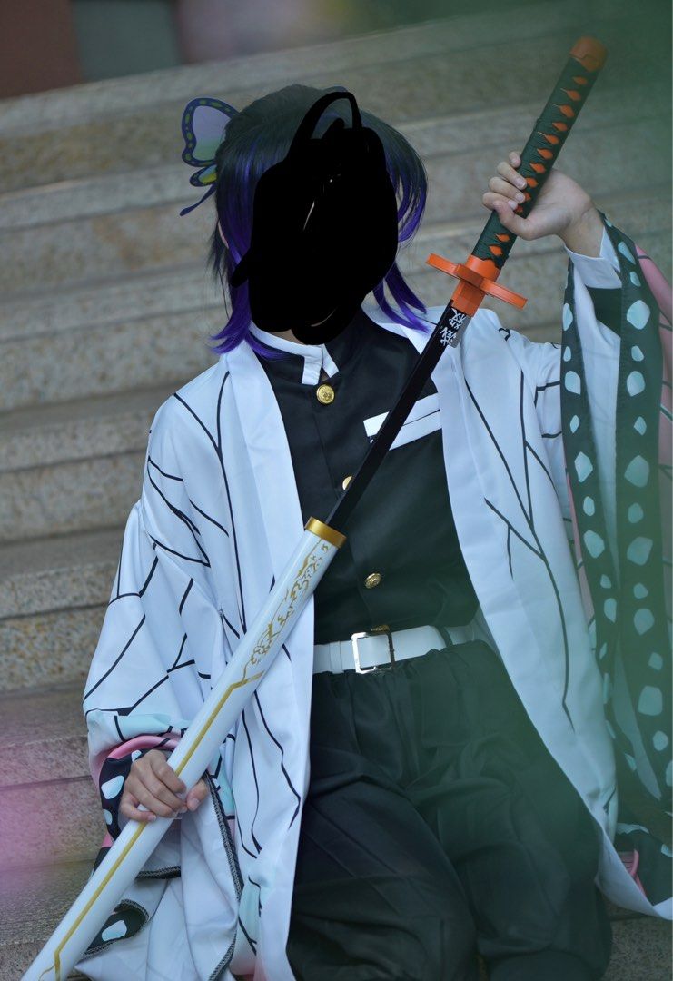 kocho shinobu cosplay kny demon slayer cosplay outfit, Hobbies & Toys ...