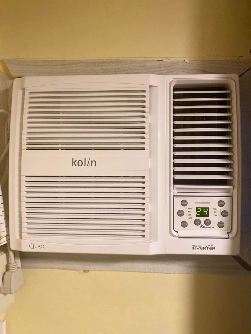 Kolin Window Type Inverter - 1HP, TV & Home Appliances, Air ...