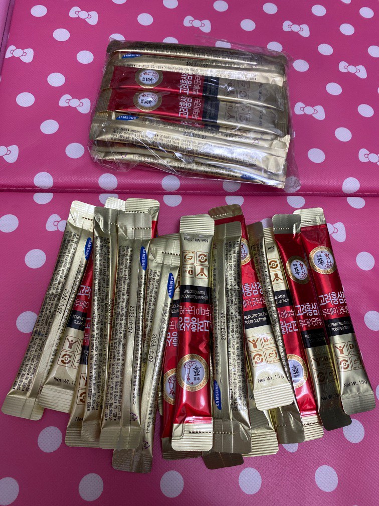 Korean Red Ginseng syrup, Health & Nutrition, Health Supplements ...