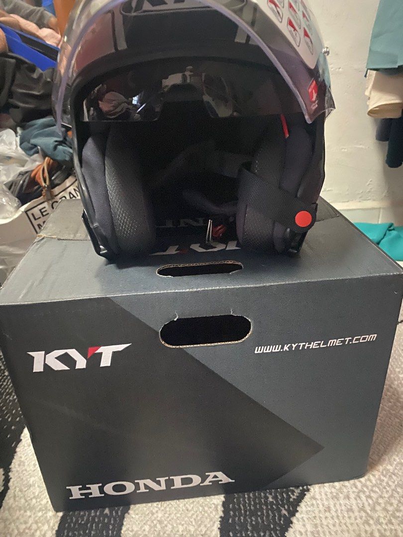 KYT Honda limited edition, Motorcycles, Motorcycle Accessories on Carousell