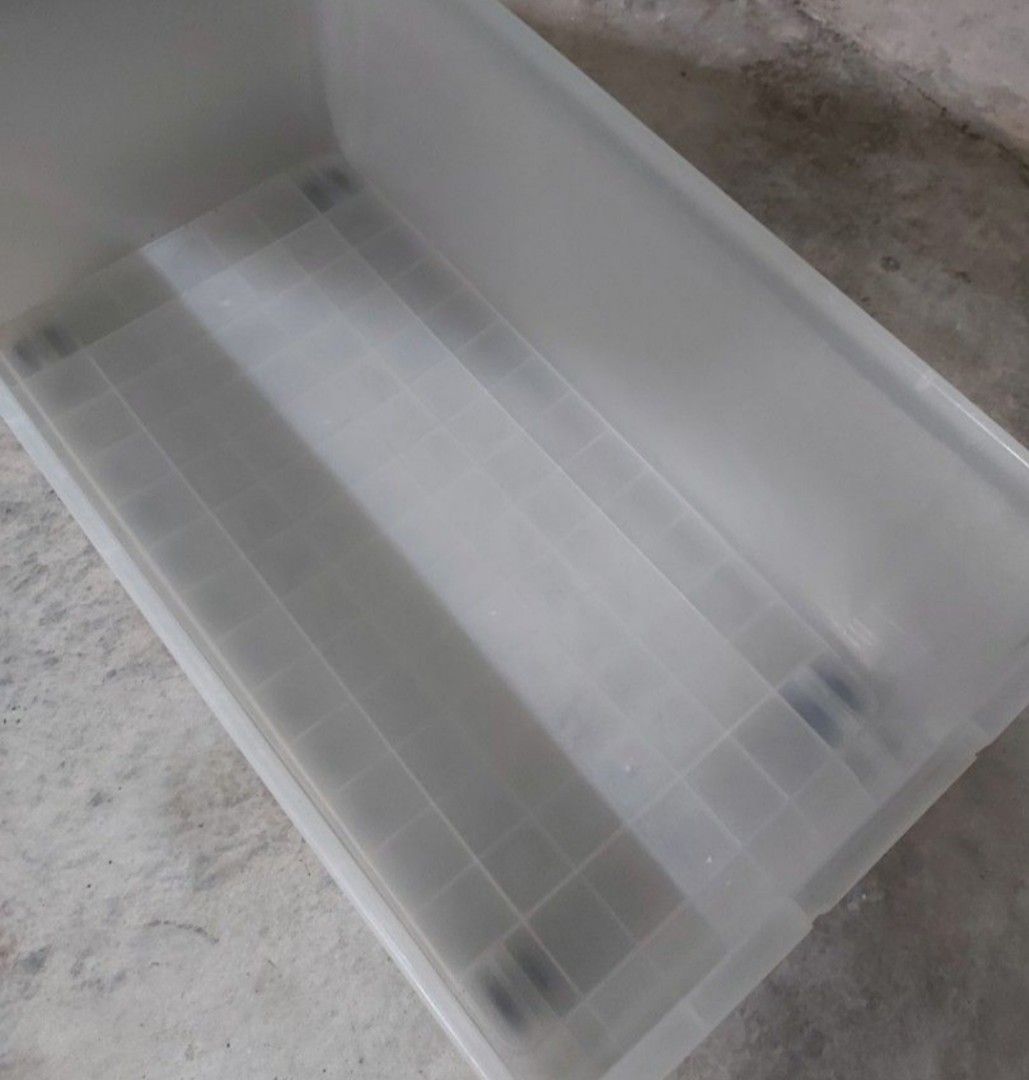 Large Storage Box (with rollers), Furniture & Home Living, Home ...