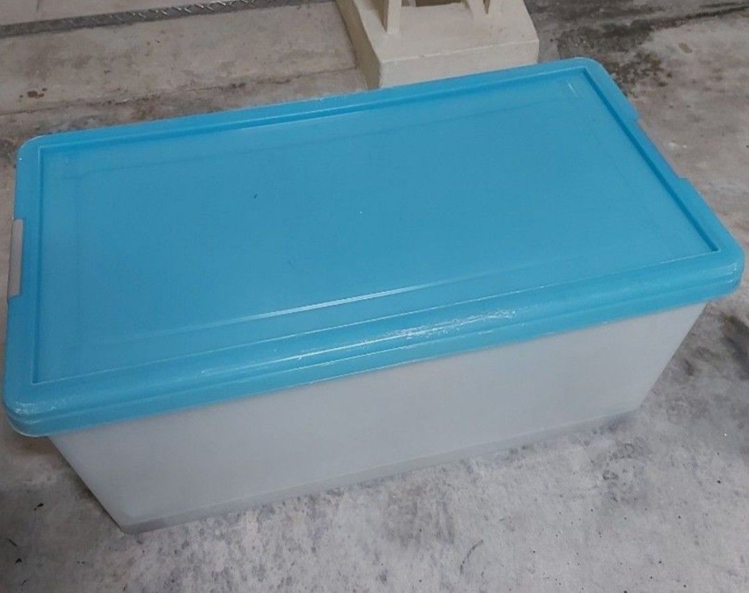 Large Storage Box (with rollers), Furniture & Home Living, Home ...