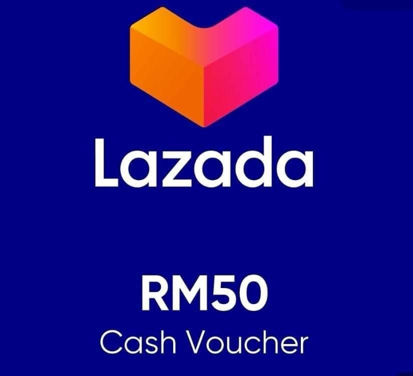 Lazada voucher rm50, Tickets & Vouchers, Vouchers on Carousell