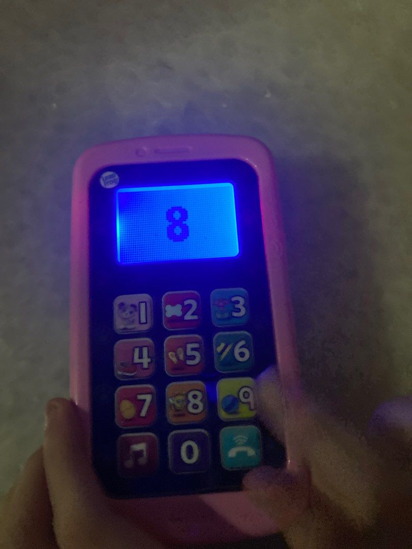 Leapfrog chat and count smart phone, Babies & Kids, Infant Playtime on ...
